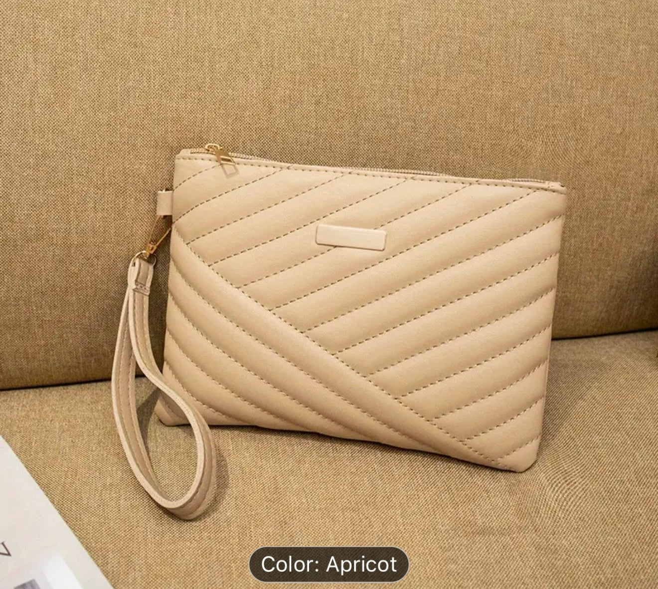 Padded Large Capacity Clutch Wallet with Wristlet – TRENDZYOL