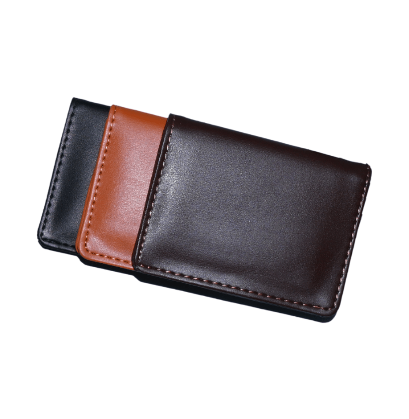 Mini Wallet Plus Card Holder With Magnetic Button - Businessman Collec ...